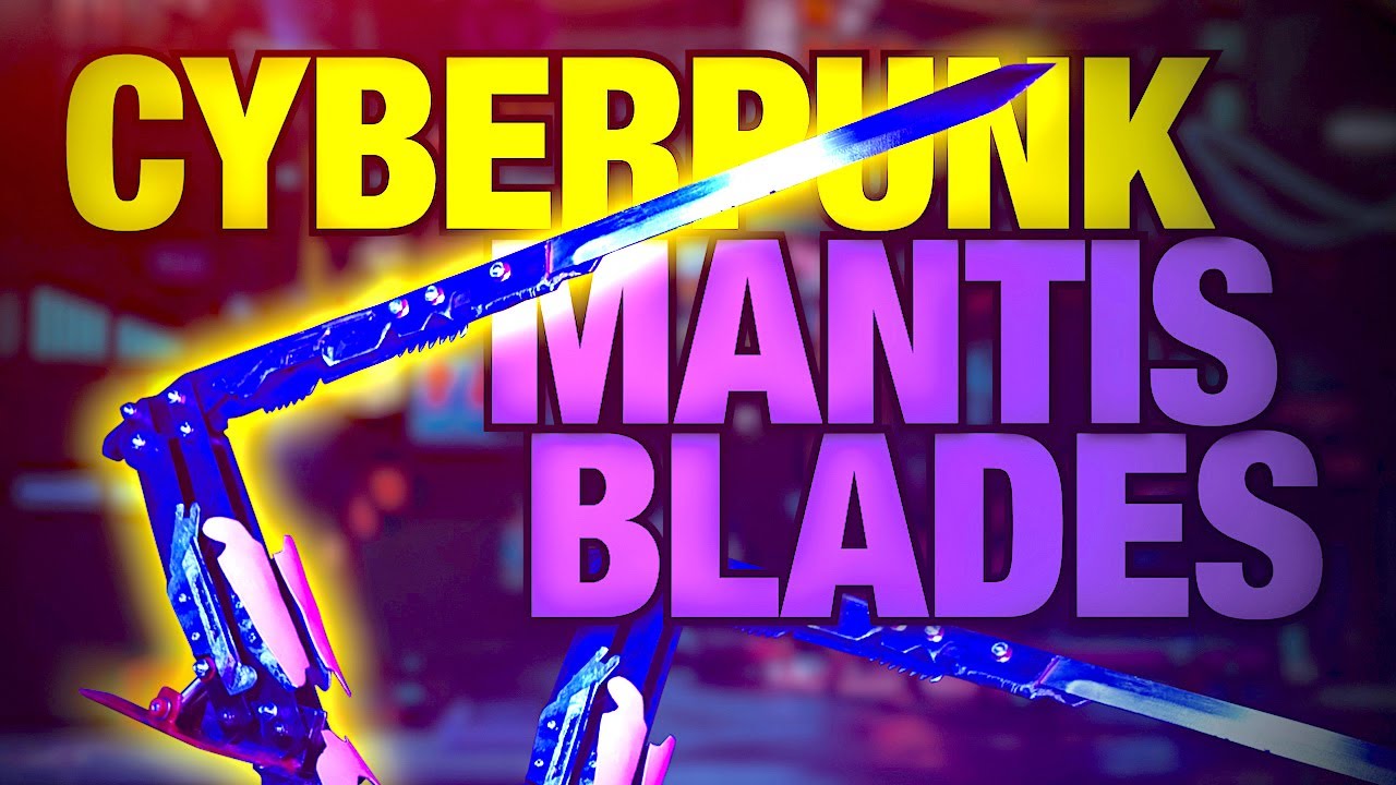 I made REAL Cyberpunk 2077 Mantis Blades - Cyberpunk 2077 videos