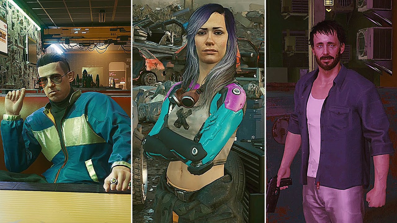 All Lifepath Epilogue Missions - Cyberpunk 2077 - Cyberpunk 2077 videos