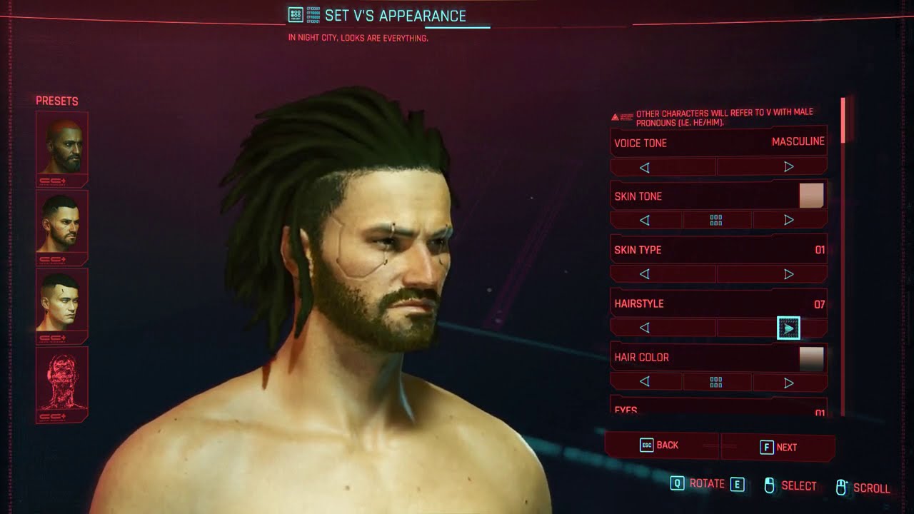 CYBERPUNK 2077 - All Customisation options -CYBERPUNK 2077 ...