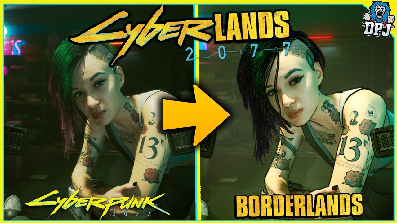 CyberLands 2077 - What Happens If You Cross Borderlands & Cyberpunk 2077? Borderlands/Cyberpunk ...