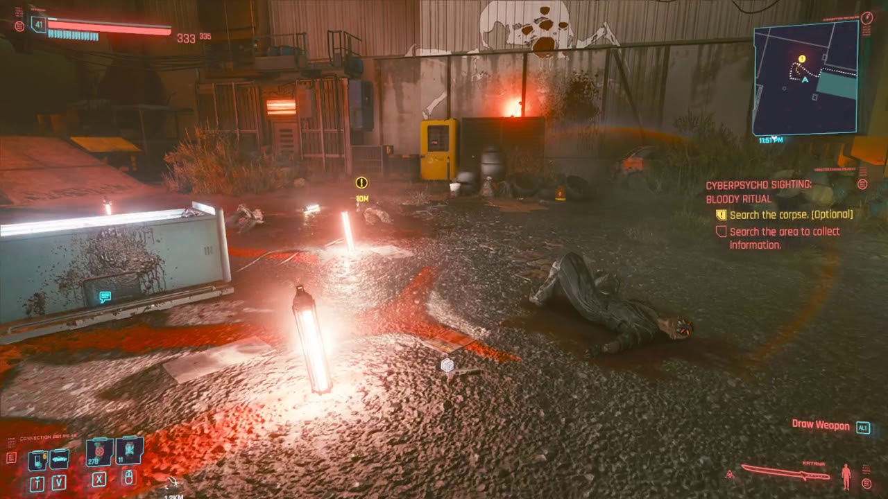 Cyberpunk 2077 Cyberpsycho: Bloody Ritual GLITCH FIX - Cyberpunk 2077 ...