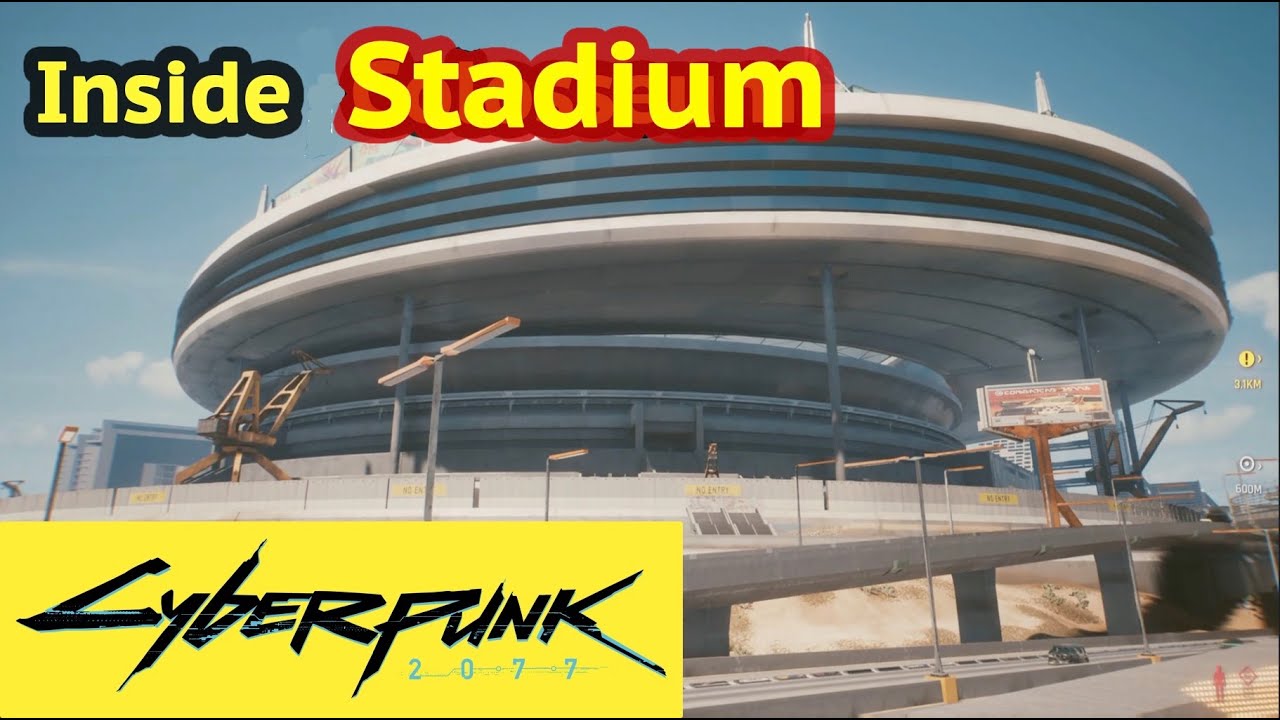 Cyberpunk 2077: Go Inside Stadium (Coliseum, or McCartney Stadium ...