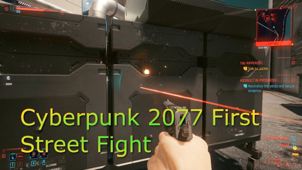 Cyberpunk 2077 My First Street Fight - Cyberpunk 2077 videos