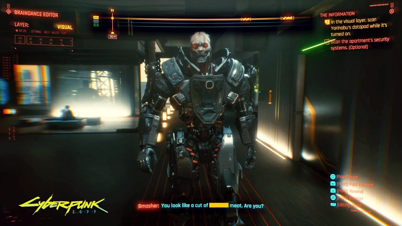 Cyberpunk 2077: Scan Yorinobu's Datapad, Security, & Relic (The ...