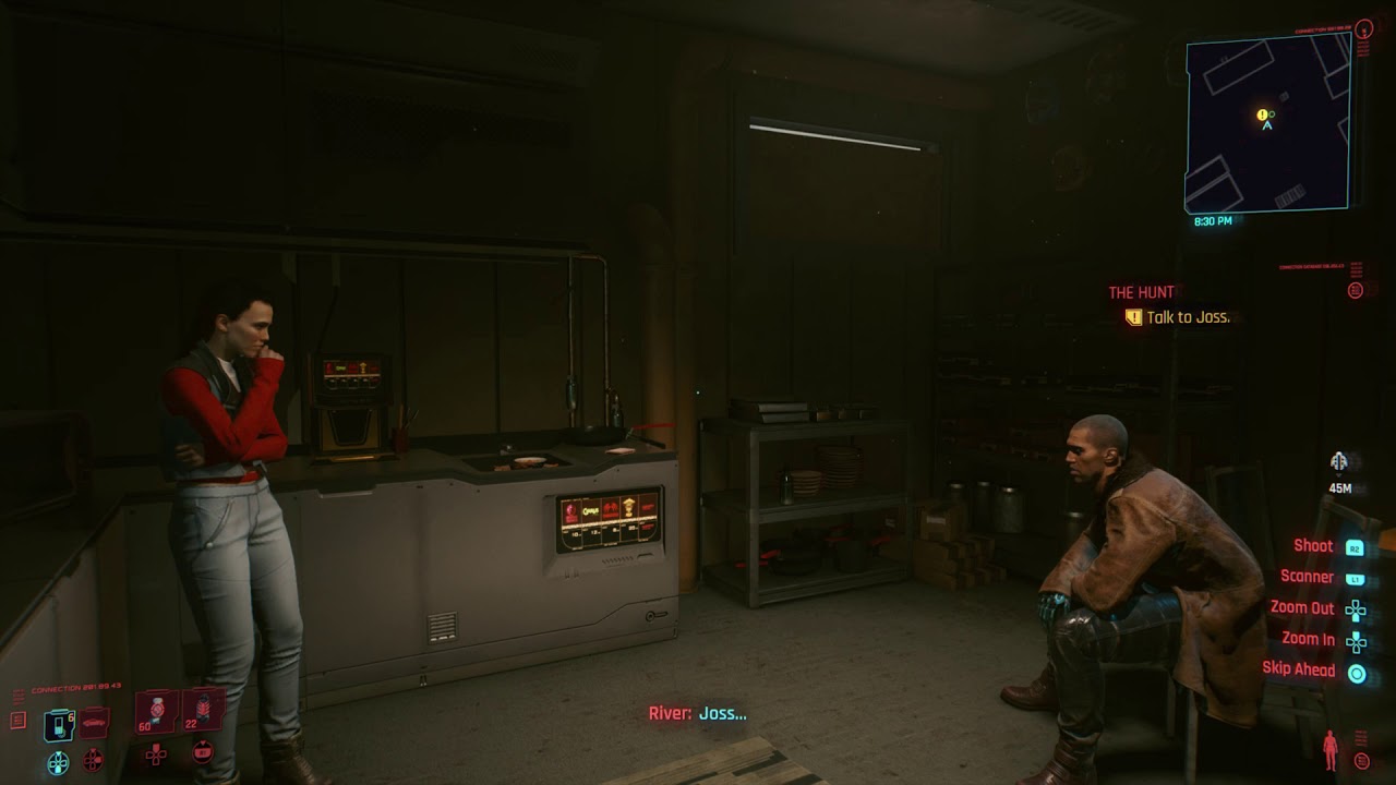 Cyberpunk 2077 - The Hunt: "V" Meets River Ward's Sister Joss Kutcher ...