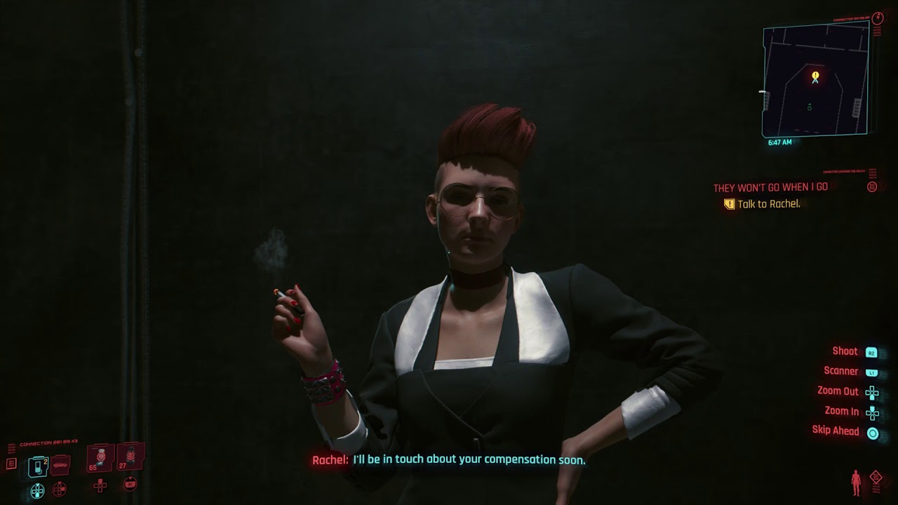 Cyberpunk 2077 - They Won't Go When I Go: Talk To Rachel "World Shouldn ...