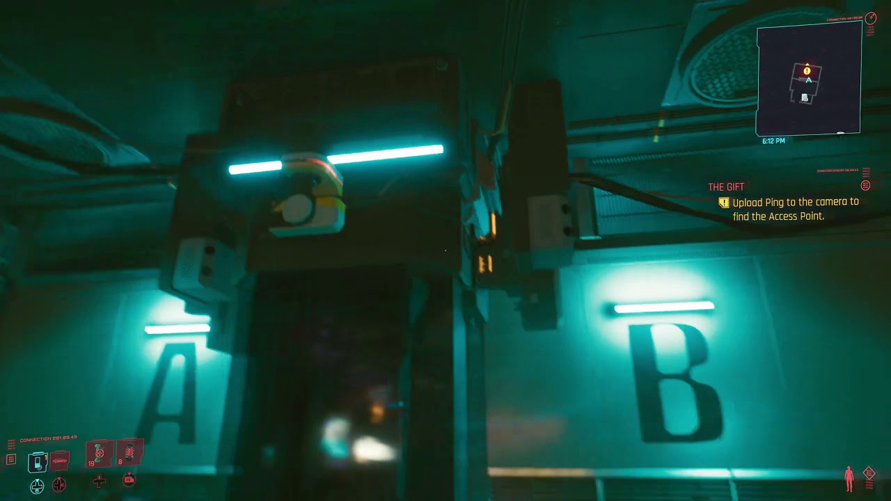 Cyberpunk 2077 Turn Off Camera at Access Point Netrunner Shop ...