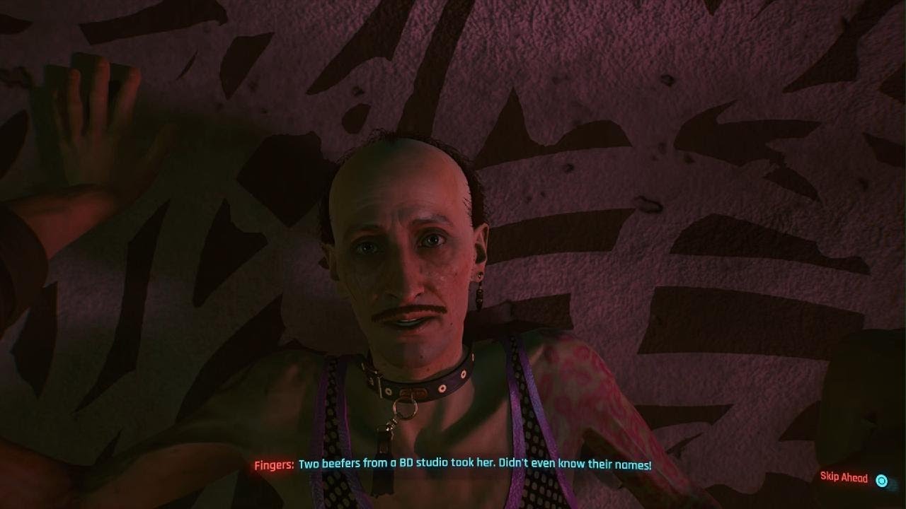 Cyberpunk 2077 What happens when you punch Fingers - Cyberpunk 2077 videos