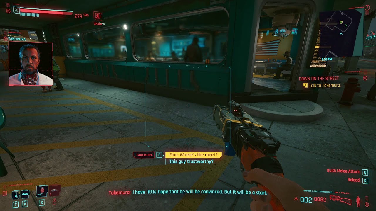 Cyberpunk 2077 game breaking bug: Can't choose the dialogue option ...