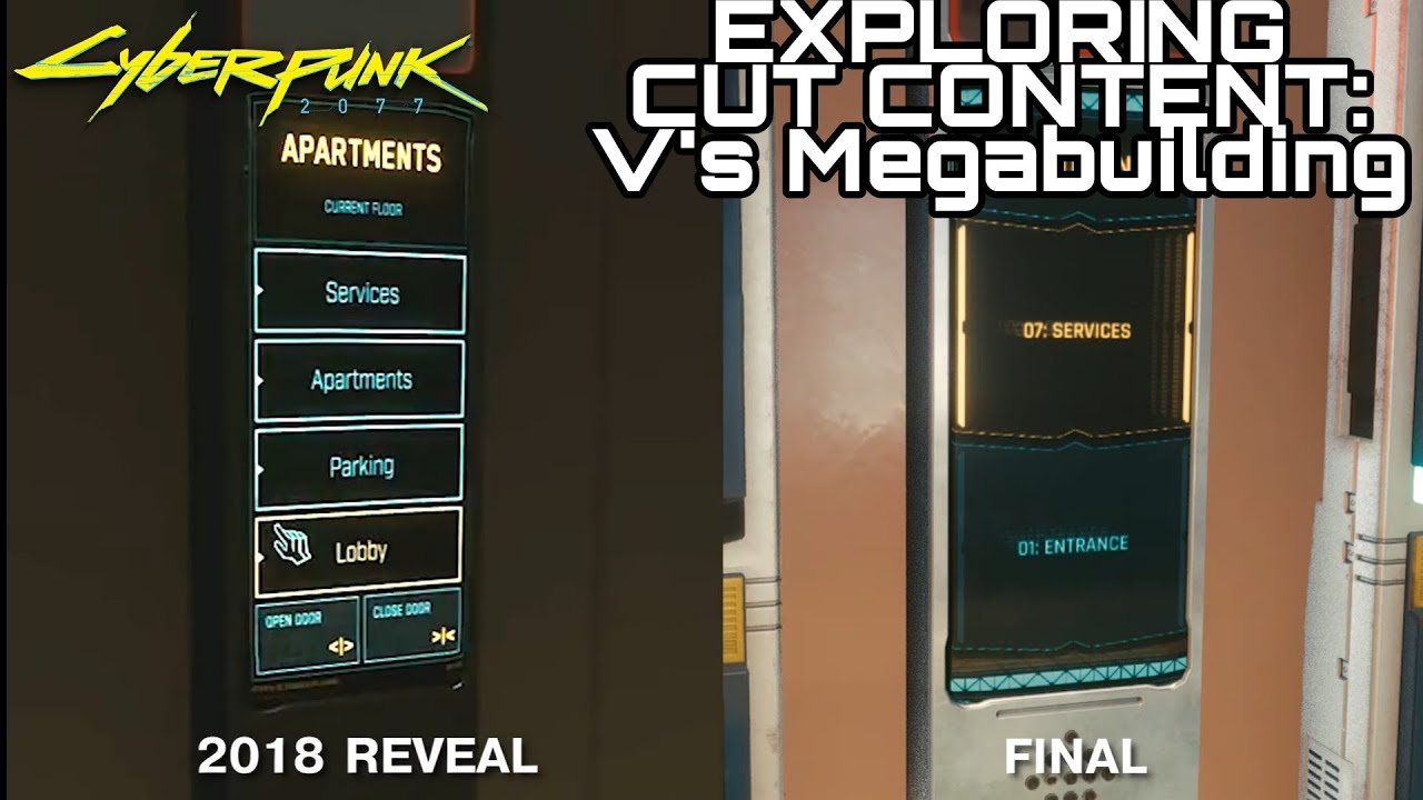 Exploring the Cut Megabuilding Floors (Cyberpunk 2077) - Cyberpunk 2077 ...
