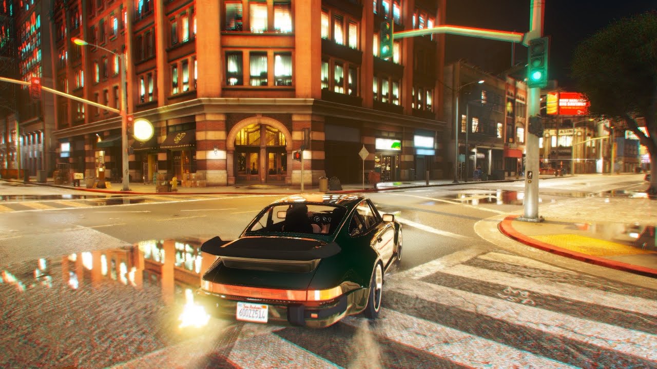 GTA 5 Ray Tracing Graphics MOD | Better Than Cyberpunk 2077? #Shorts ...