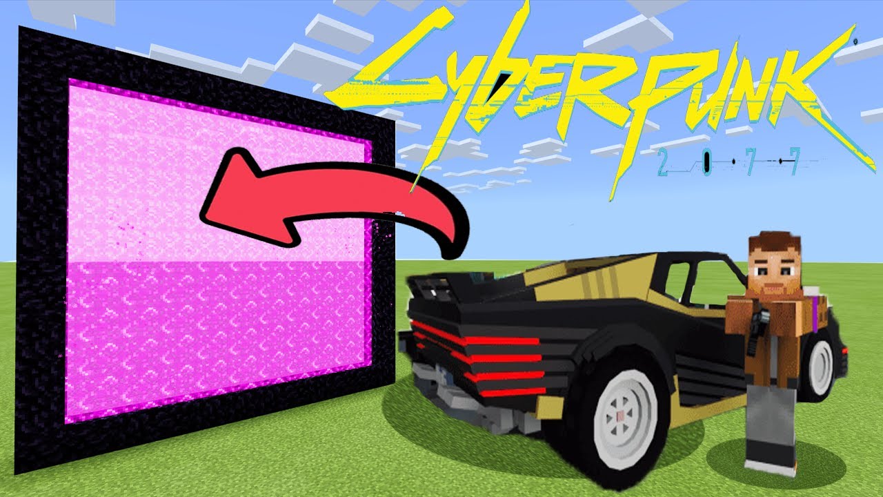 How To Make A Portal To The Cyberpunk 2077 Dimension In Minecraft ...