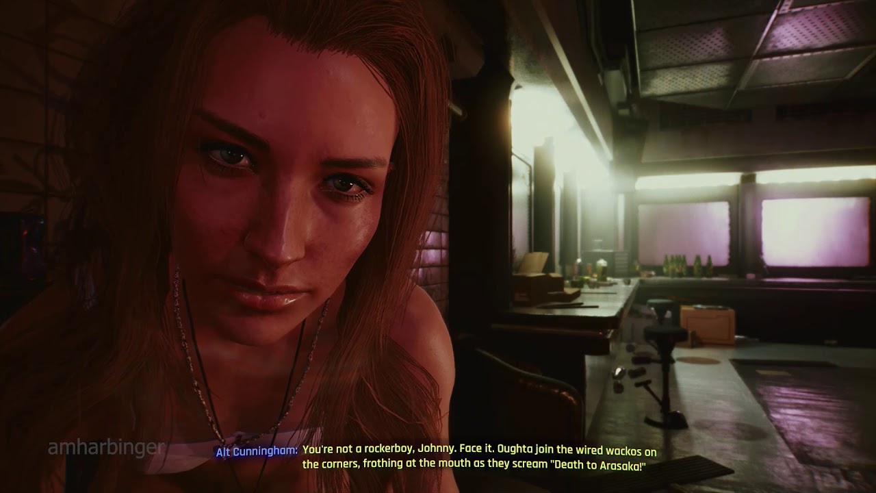 Johnny Silverhand Sleeps With Alt Cunningham - Cyberpunk 2077 ...