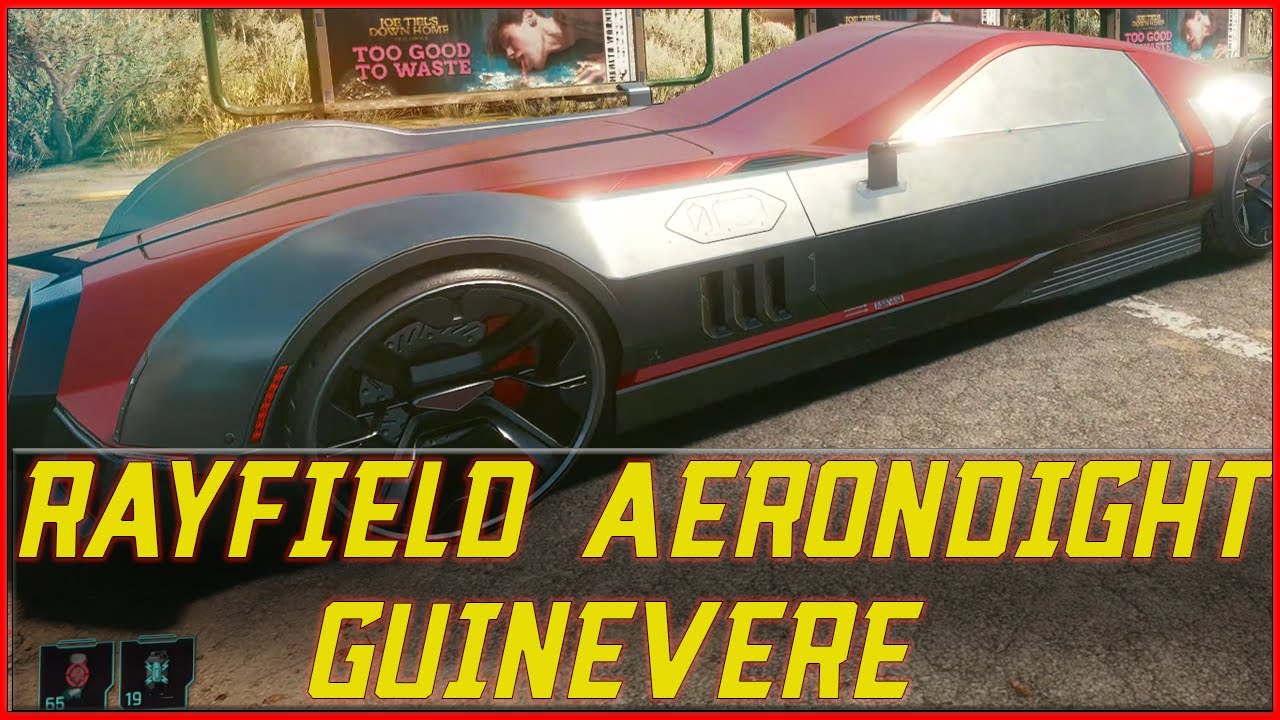 RAYFIELD AERONDIGHT GUINEVERE - Cyberpunk 2077 - Cyberpunk 2077 videos