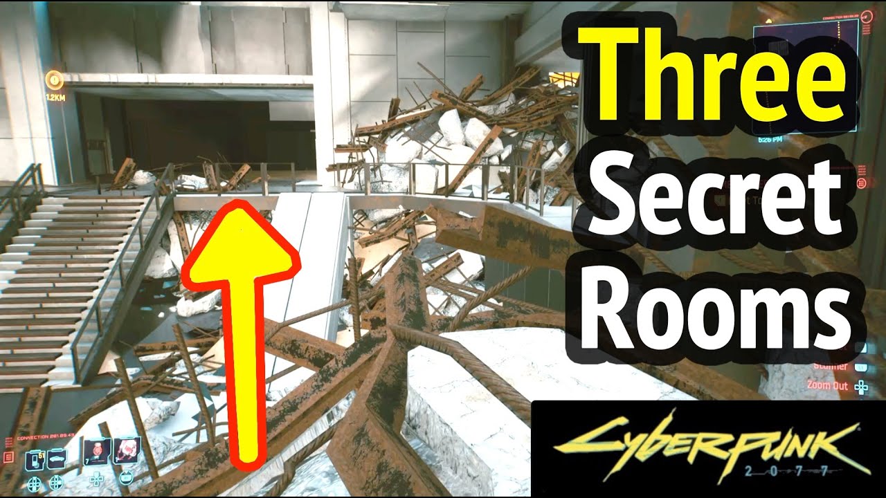 Three Secret Rooms in Cyberpunk 2077 - Cyberpunk 2077 videos