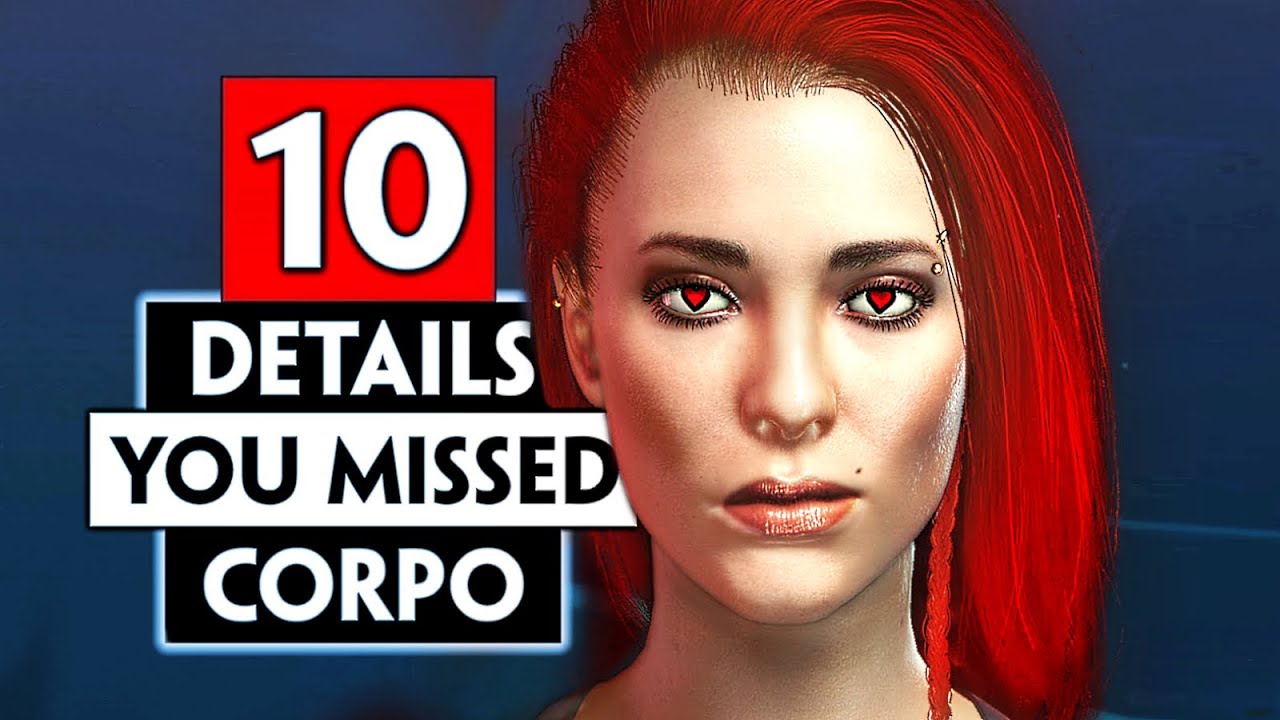 10 Details You Probably Missed in the CORPO Lifepath | CYBERPUNK 2077 ...
