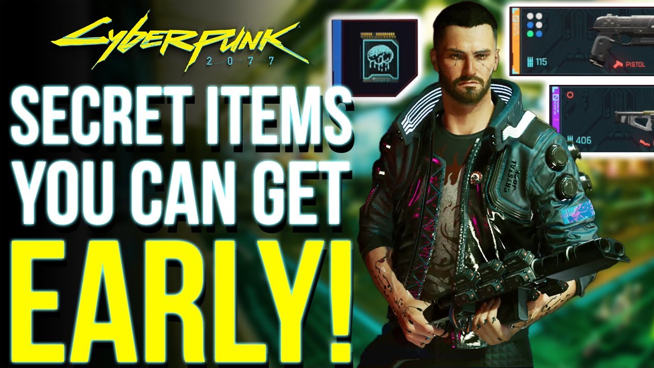 Cyberpunk 2077 - Amazing Secrets & Hidden Items You Need To Get Early ...