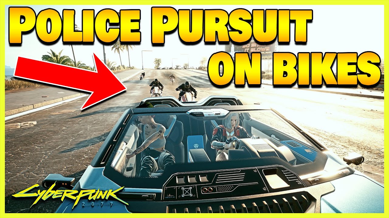 Cyberpunk 2077 Police Pursuit in Bikes Mod UPDATE 1.0 - Cyberpunk 2077 ...