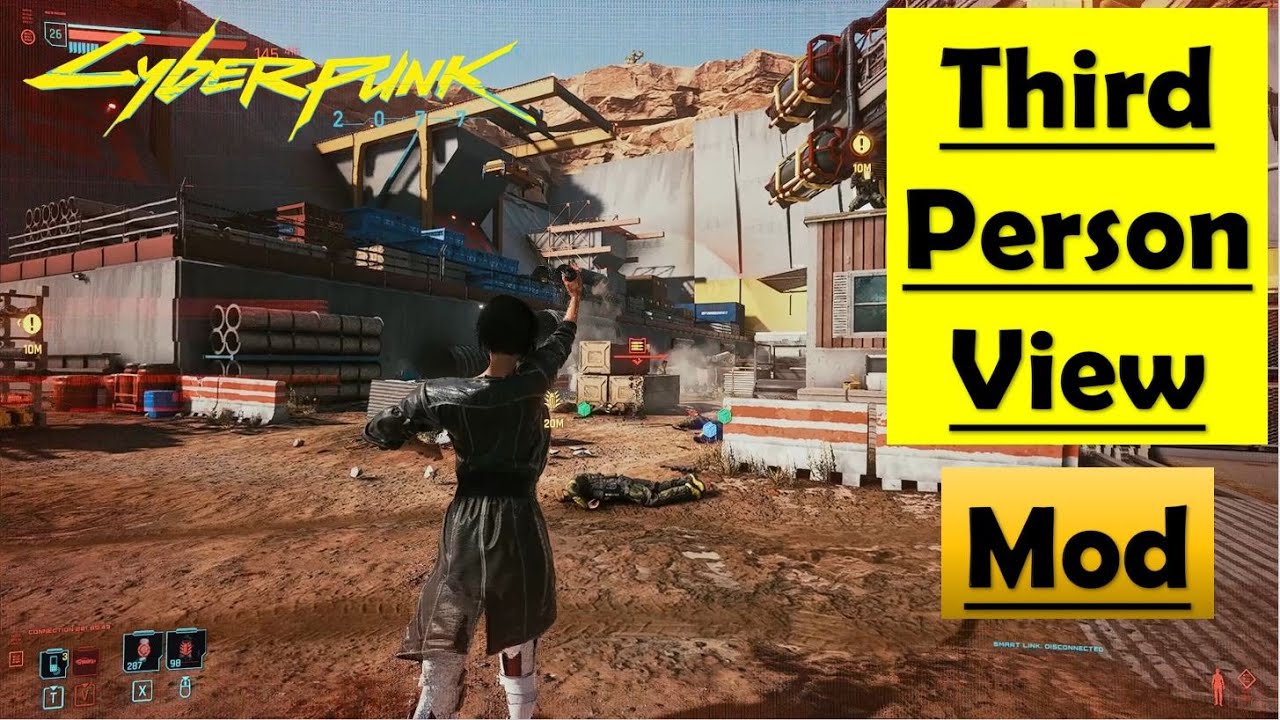 Cyberpunk 2077 Third Person View Mod | How to Install and Gameplay ...