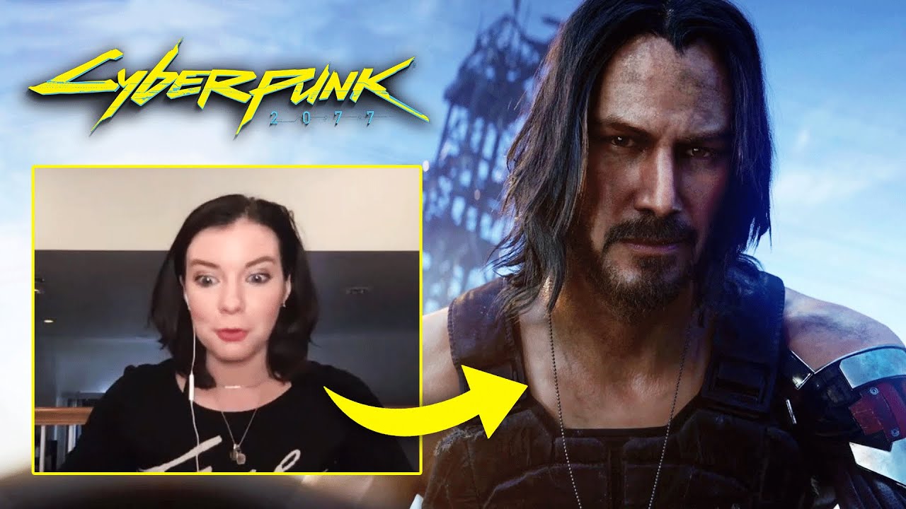 Female V Actor on working with Keanu Reeves in CYBERPUNK 2077 ...