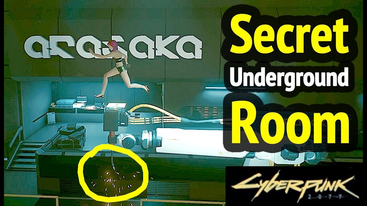 Secret Underground Room in Cyberpunk 2077: Underneath Night City ...