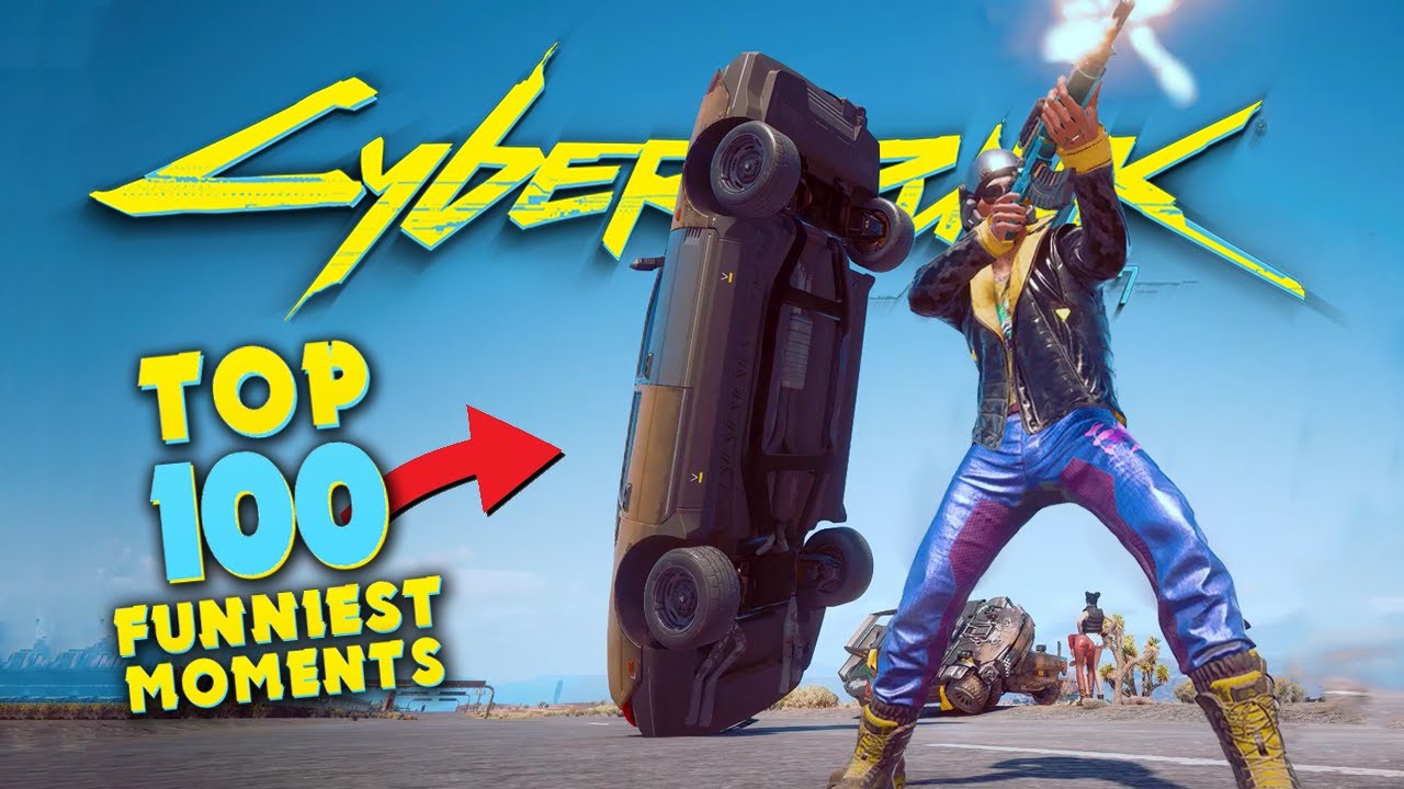 TOP 100 FUNNIEST FAILS IN CYBERPUNK 2077 #1 (Cyberpunk 2077 funny ...