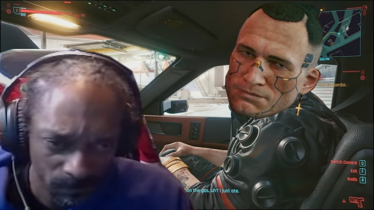 Snoop Dogg Plays Cyberpunk 2077 (Snoop Dogg Rage Quit) - Cyberpunk 2077 ...