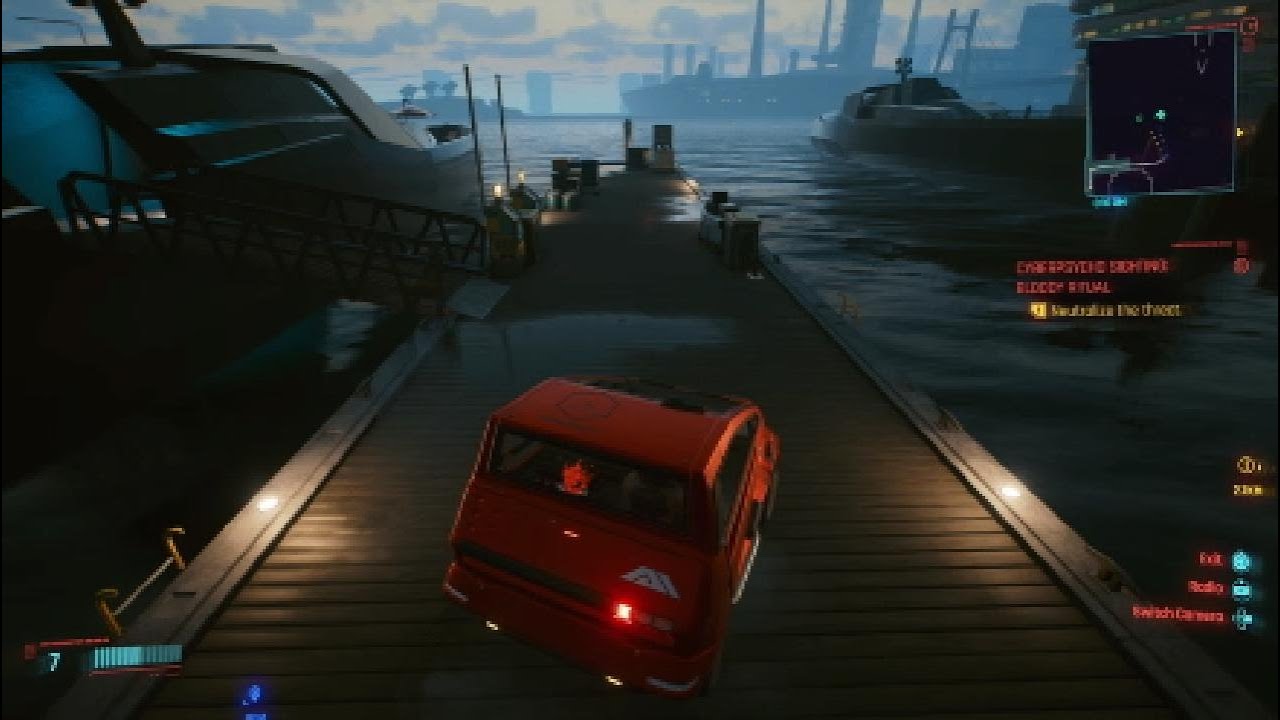 Cyberpunk 2077 Apparently this boat to small for 3 of us - Cyberpunk ...