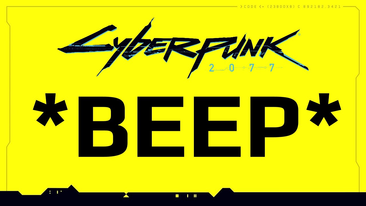 Cyberpunk 2077 Beep - Cyberpunk 2077 videos