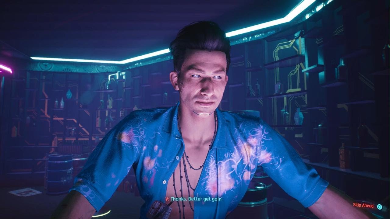 Cyberpunk 2077 Clearly the best dialogue option in the entire game ...