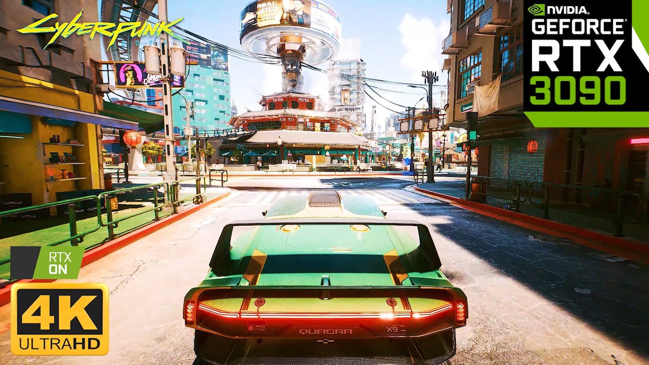 Cyberpunk 2077 HIGH END GRAPHICS MOD 4K : Explore Night City - RTX 3090 ...