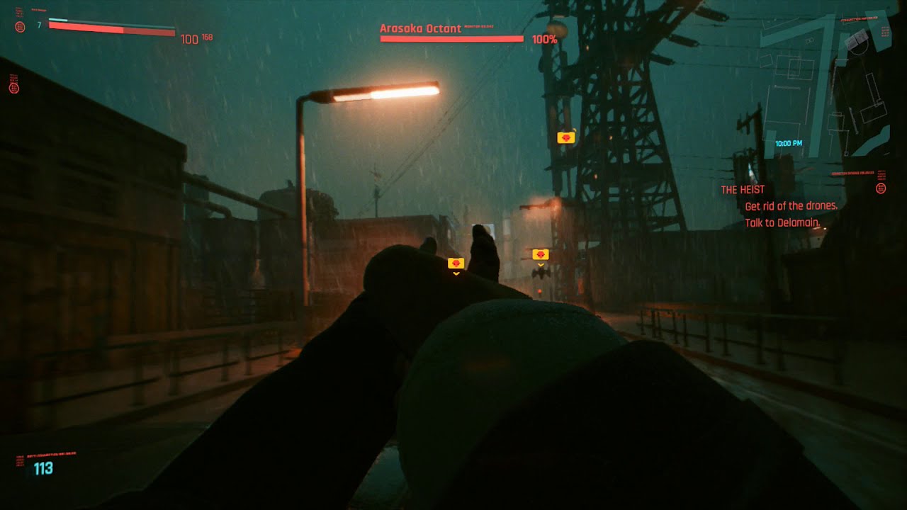 Cyberpunk 2077 - Invisible Gun Glitch! - Cyberpunk 2077 videos