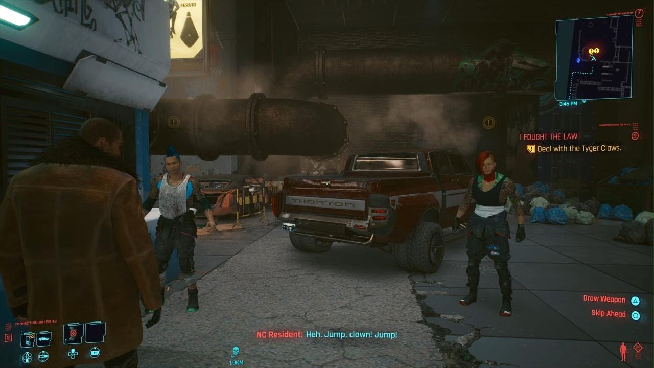 Cyberpunk 2077 Jump Clown Jump - Cyberpunk 2077 videos