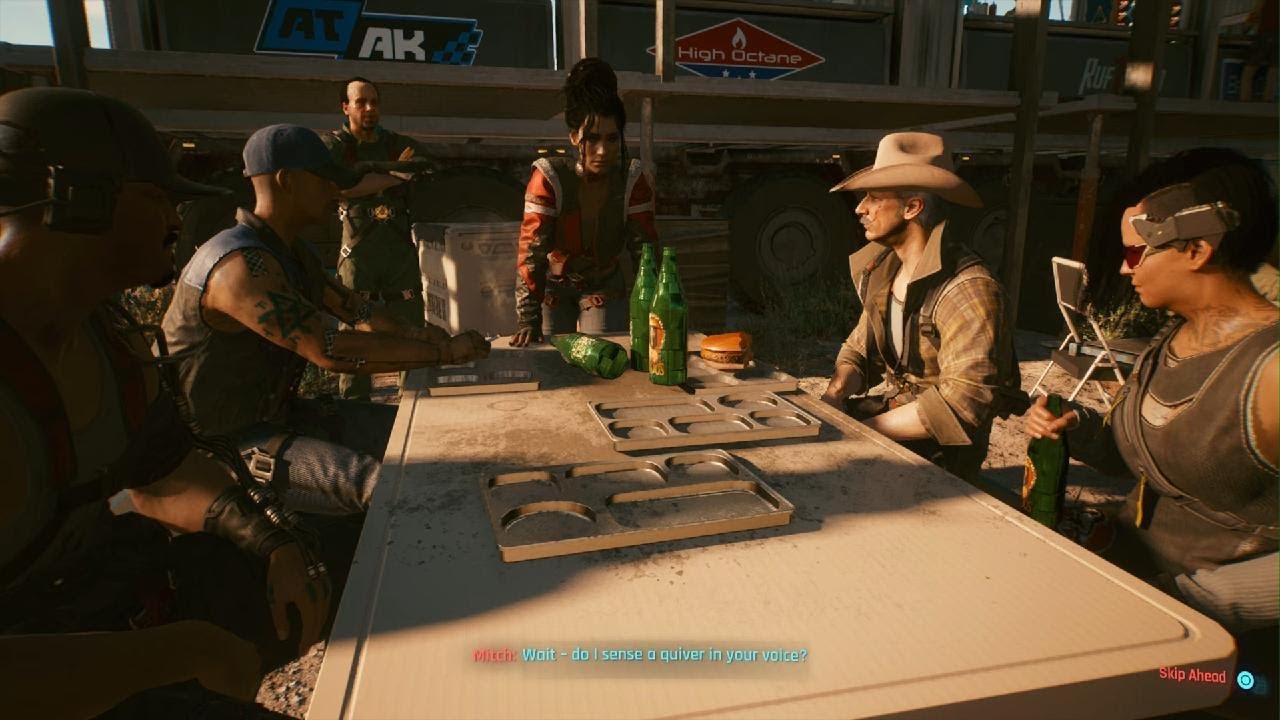 Cyberpunk 2077 Panam Reaction to not helping steal the tank - Cyberpunk ...