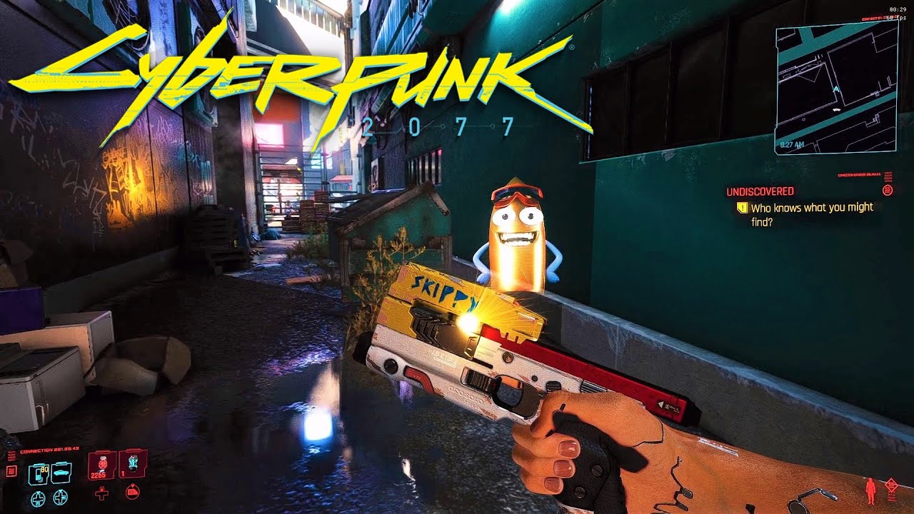 Cyberpunk 2077 Where To Find Skippy Smart Pistol Cyberpunk 2077 Videos