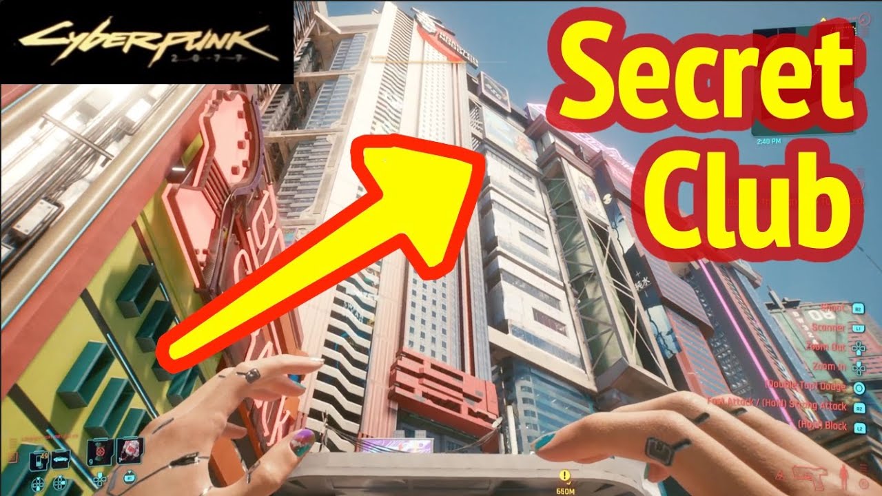 Reach Secret Club in Cyberpunk 2077 - Cyberpunk 2077 videos