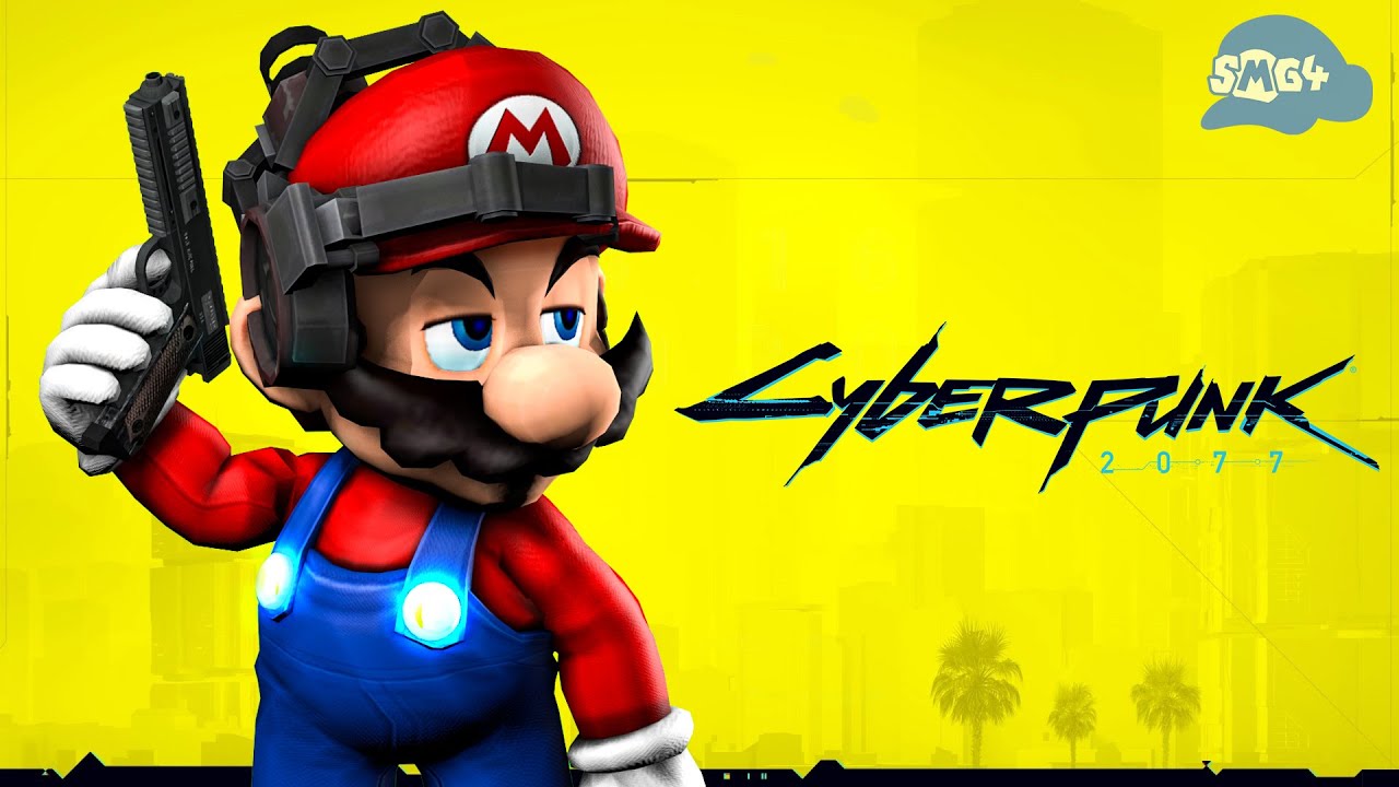 SMG4: If Mario Was In... Cyberpunk 2077 - Cyberpunk 2077 videos