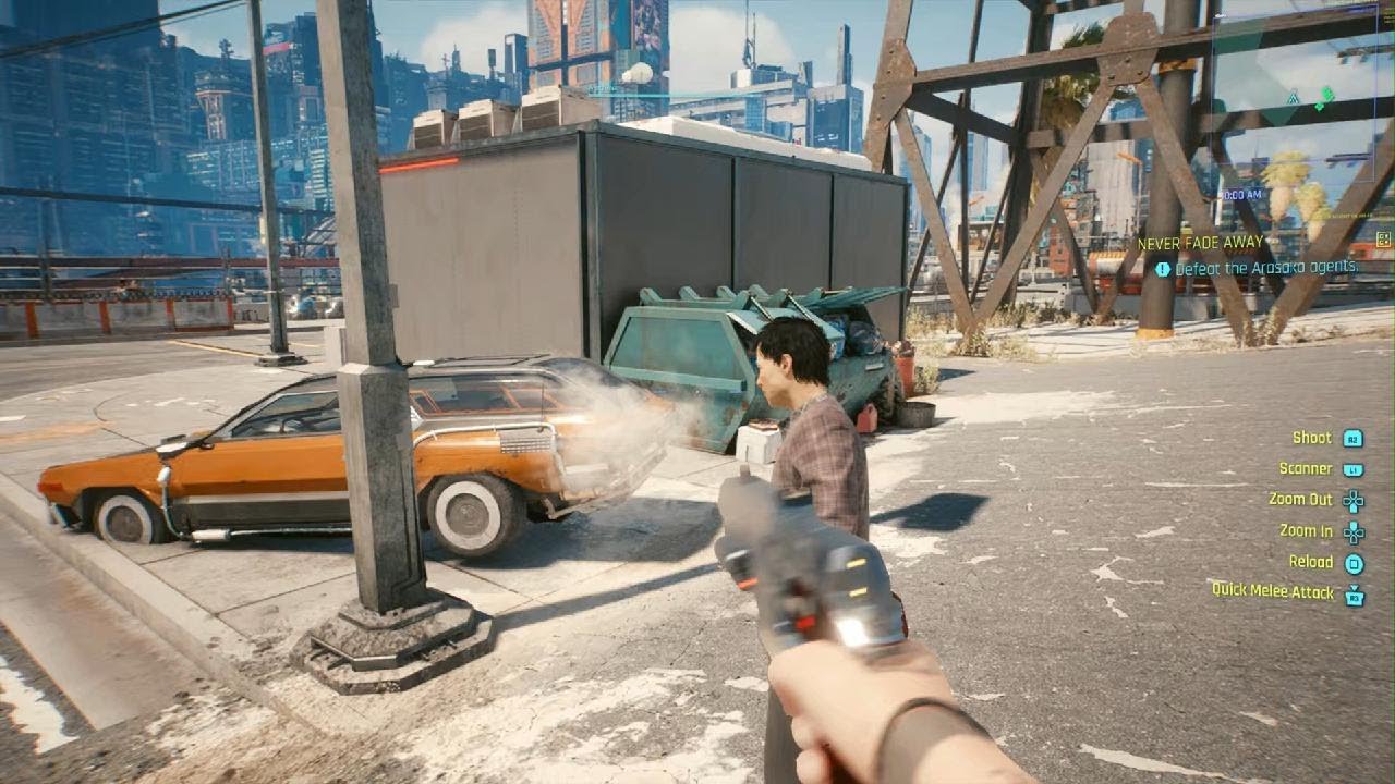 Cyberpunk 2077 Apparently this a feature not a bug patch 1.2 ...