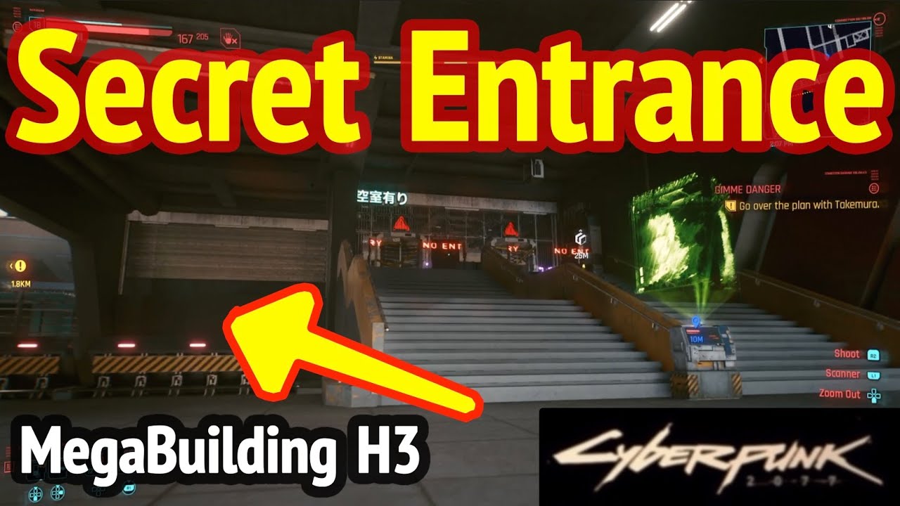 Cyberpunk 2077: Go In MegaBuilding H3 via Secret Entrance - Cyberpunk ...