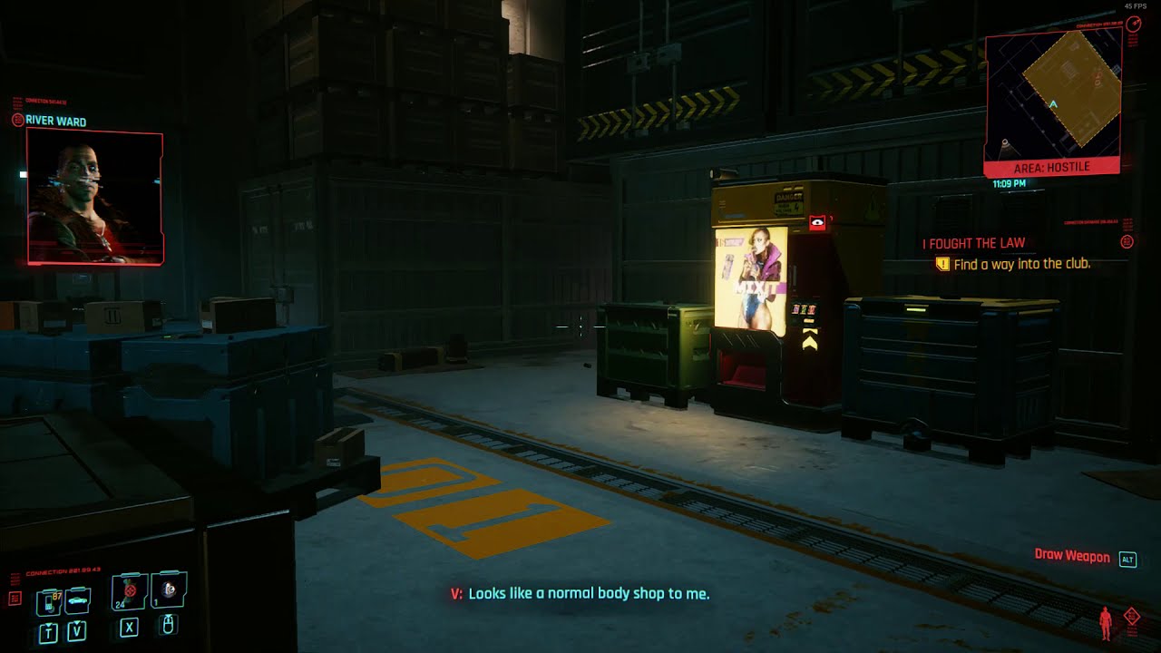 Find a way into the club Cyberpunk 2077 - Cyberpunk 2077 videos