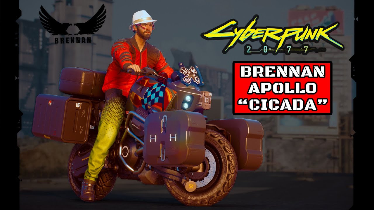 BRENNAN APOLLO "CICADA" RARE BIKE | CYBERPUNK 2077 | Bike Review | NEW ...