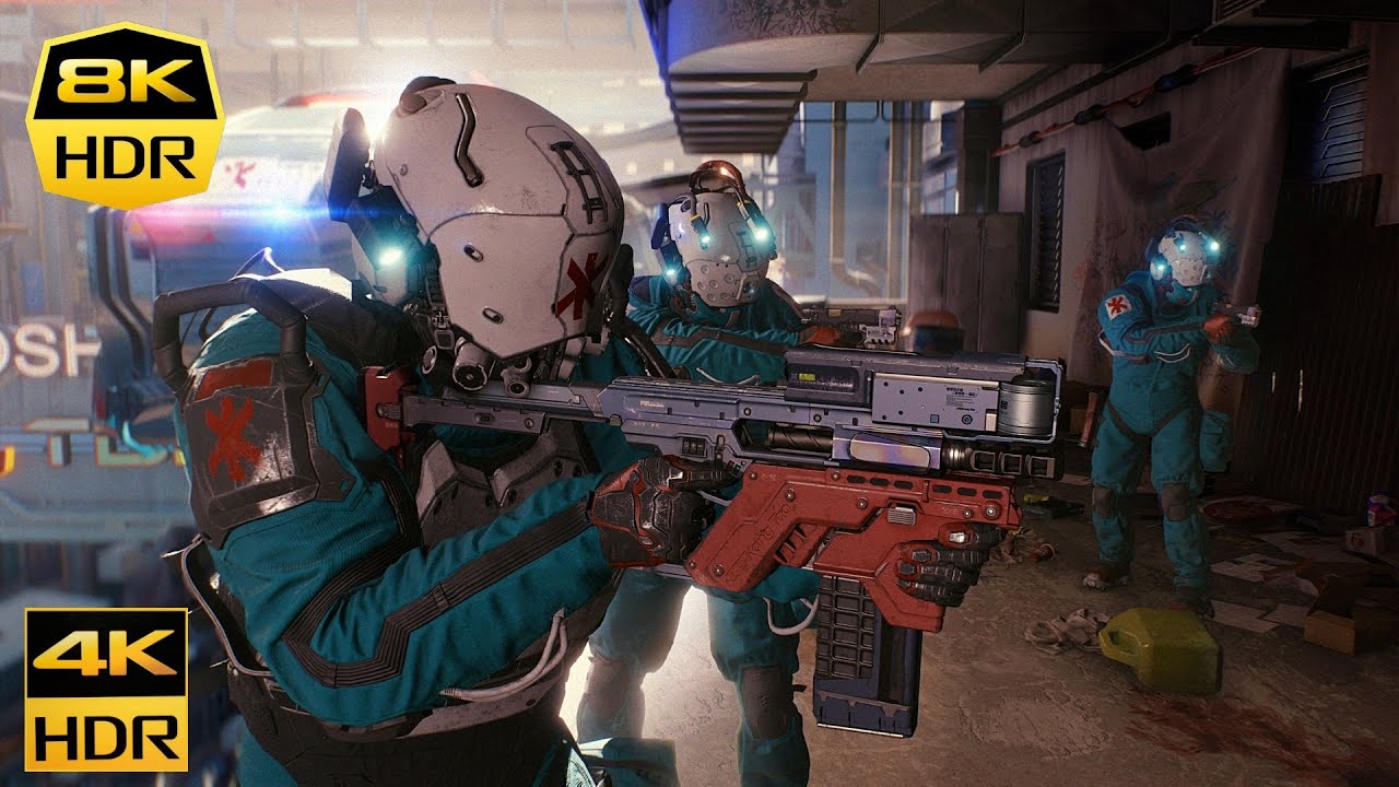 Cyberpunk 2077 4K-8K HDR 60fps The Rescue Stealth Gameplay Ultra ...