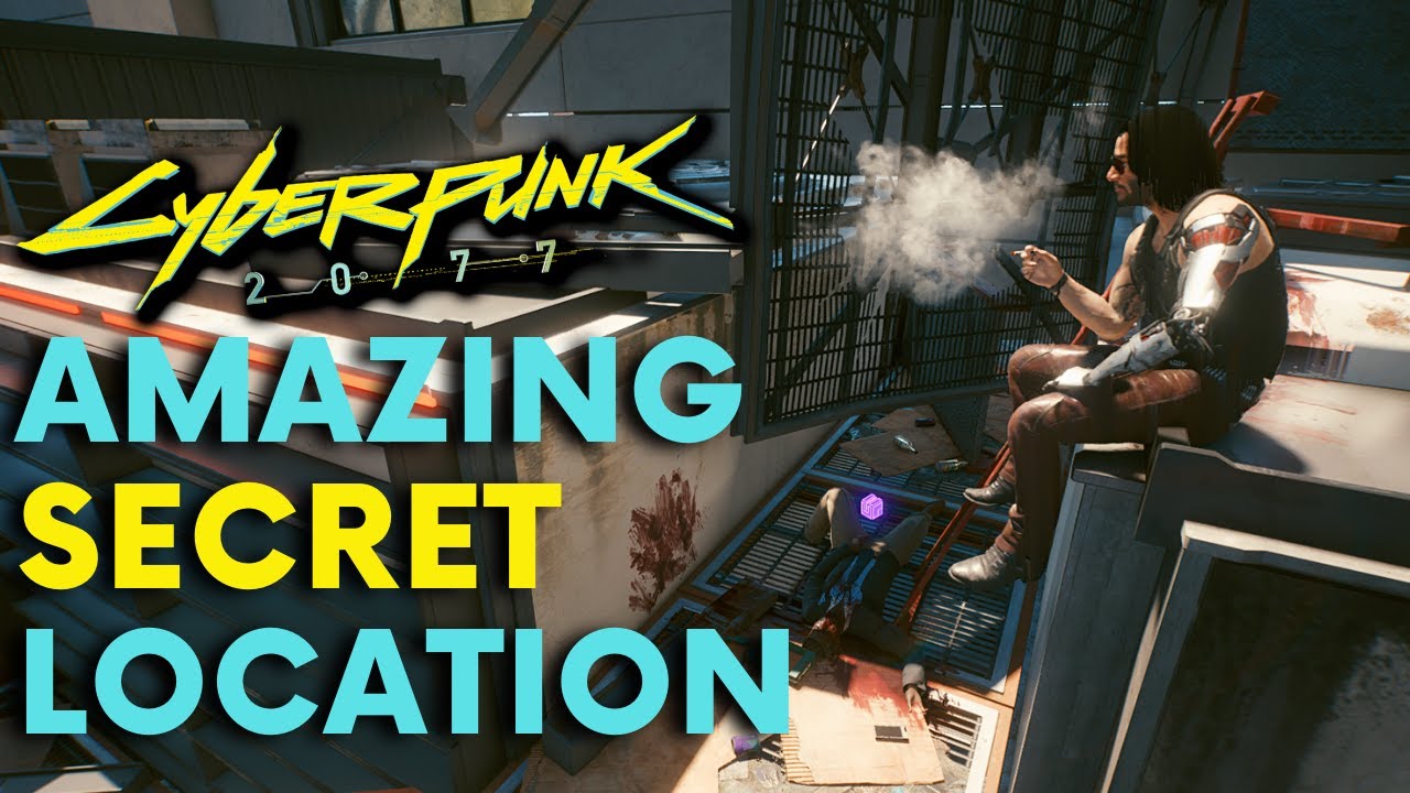 Cyberpunk 2077 - Amazing Secret Location! (Matrix Easter Egg ...