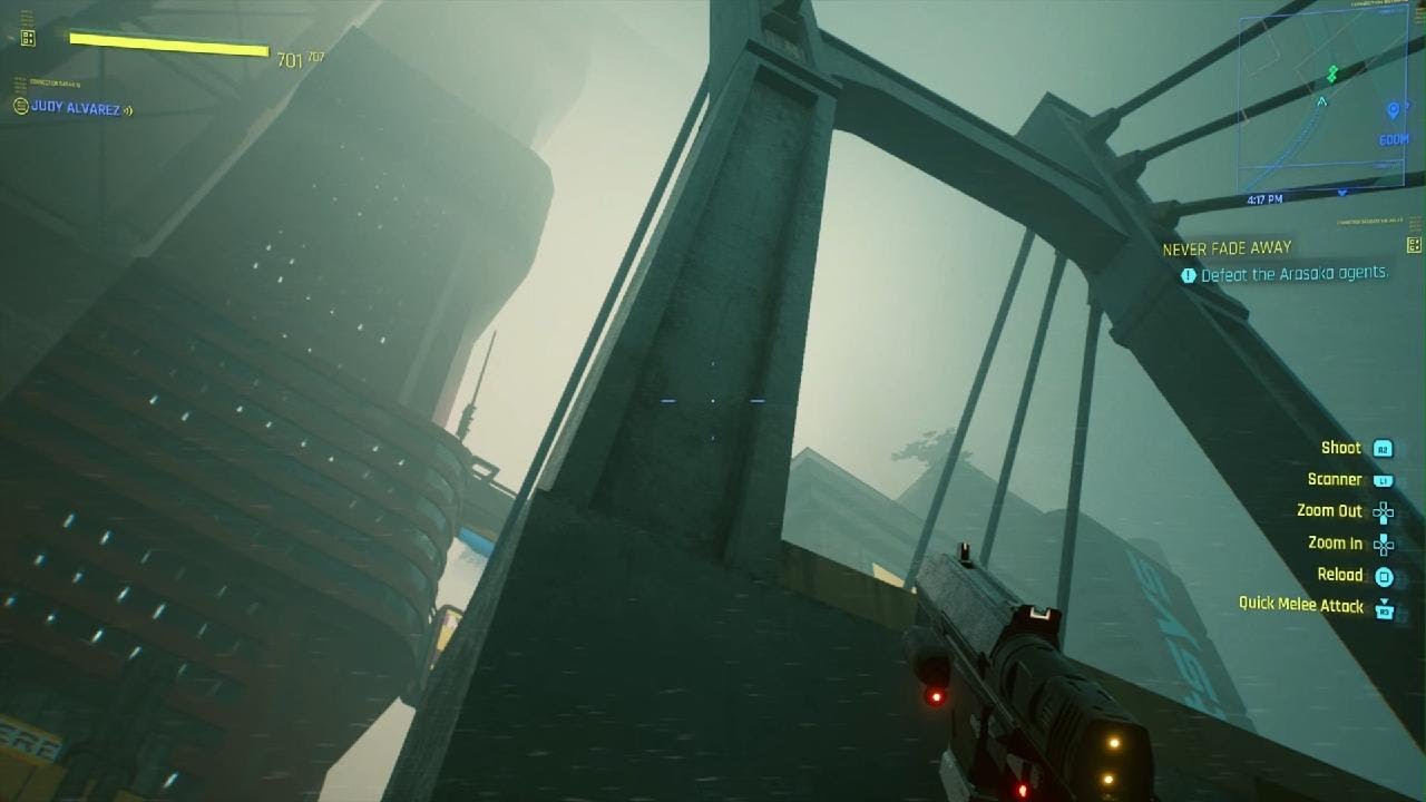 Cyberpunk 2077 Clearly how to not build a bridge - Cyberpunk 2077 videos