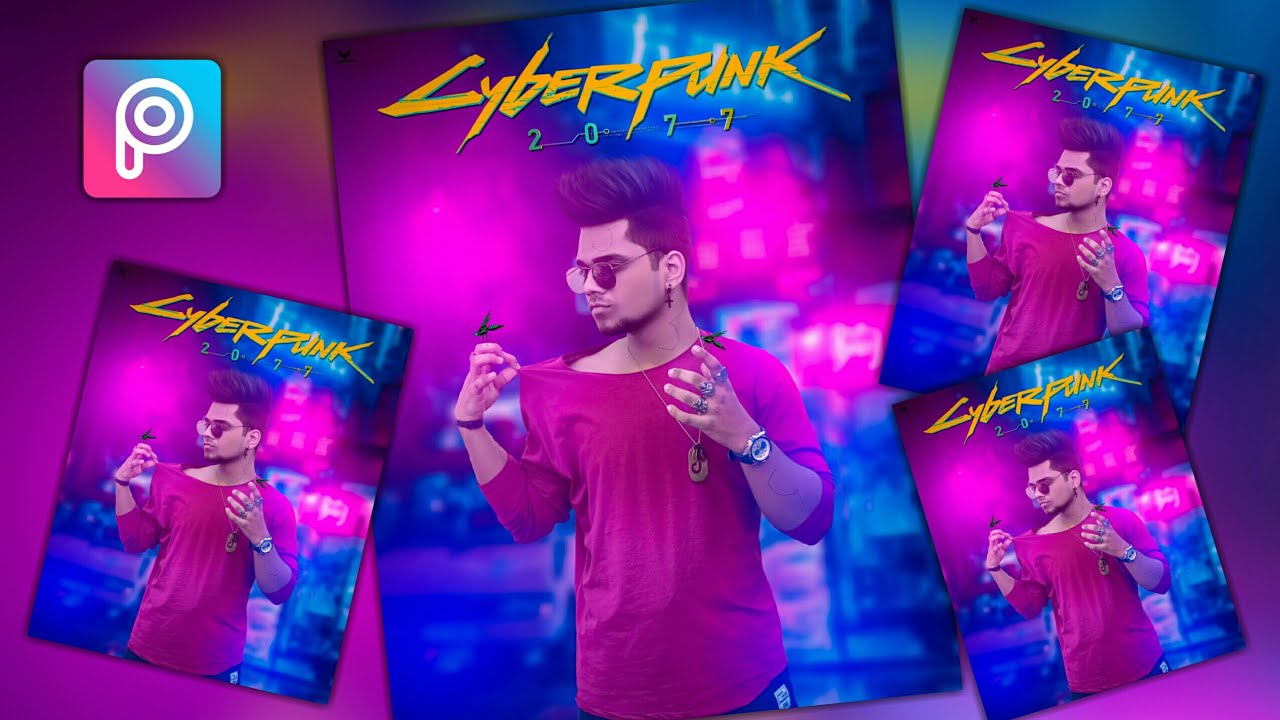 Cyberpunk 2077 High Manipulation Photo Editing in PicsArt | Cyberpunk ...