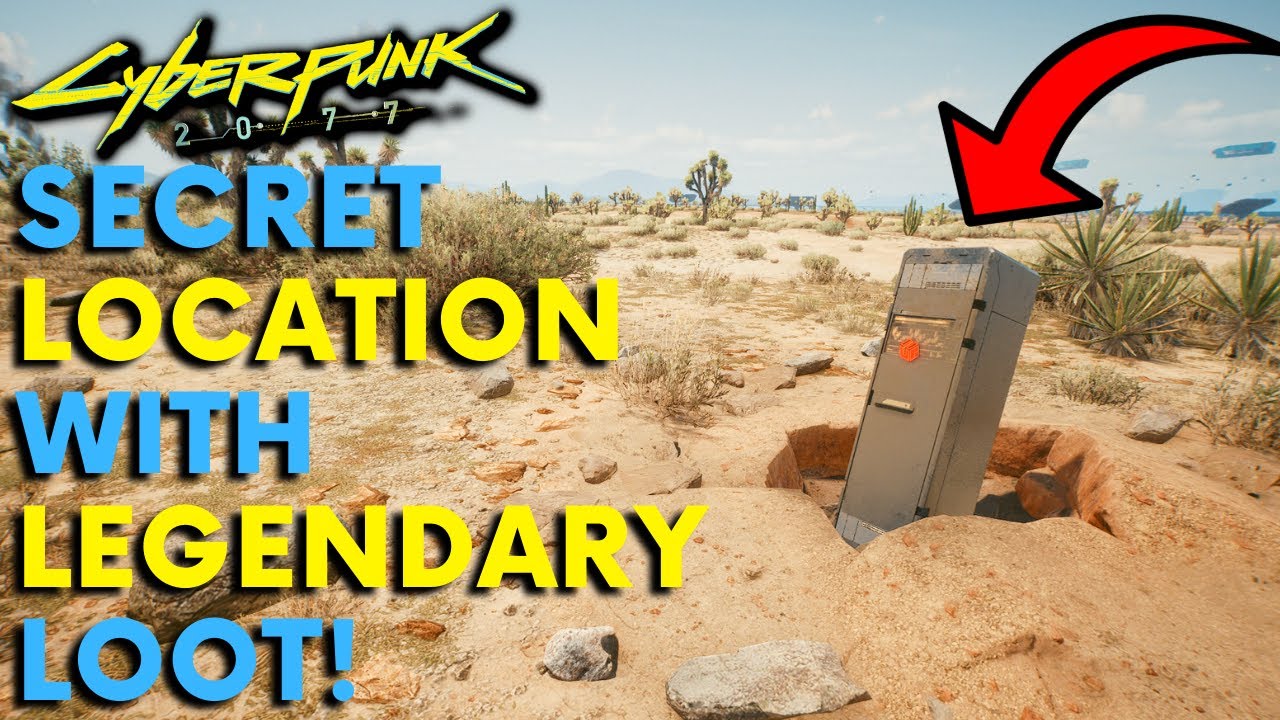 Cyberpunk 2077 - Secret Location with Legendary Loot! | Reported Crime ...