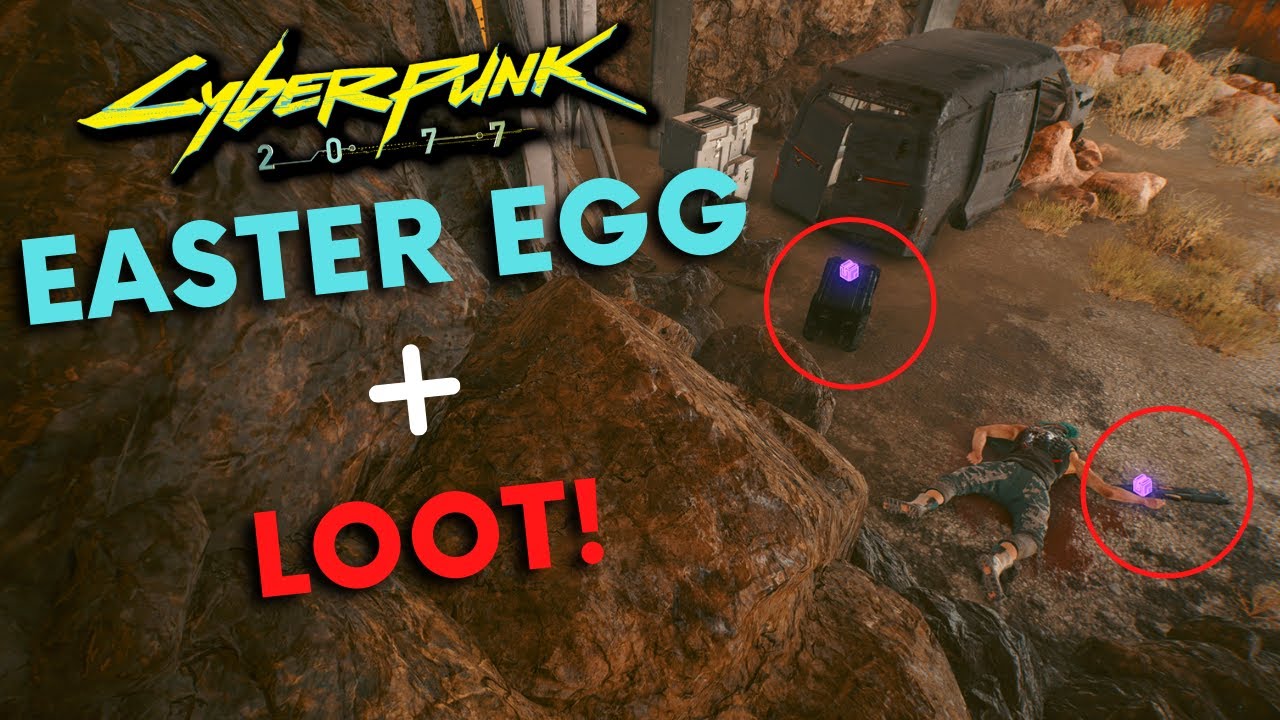 Cyberpunk 2077 - Secret Location with Loot!! (Iron Man Easter Egg ...