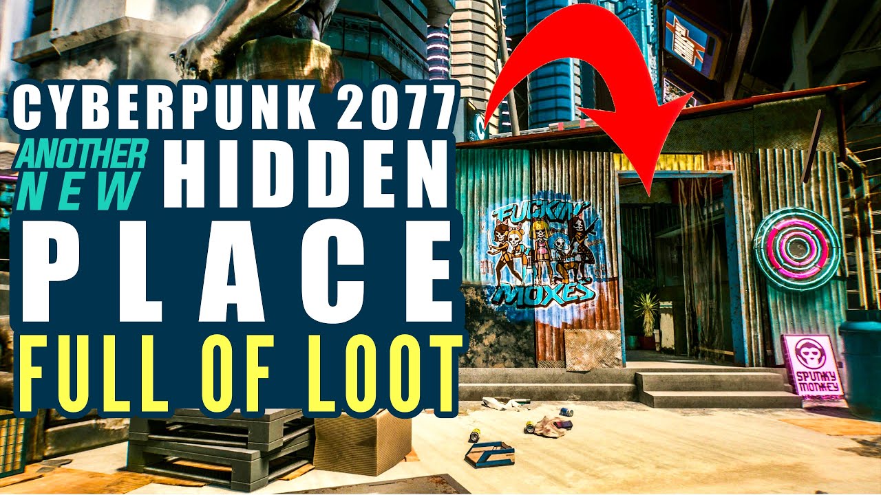 Cyberpunk 2077 Secret Place with full of loot (Legendary) - Cyberpunk ...