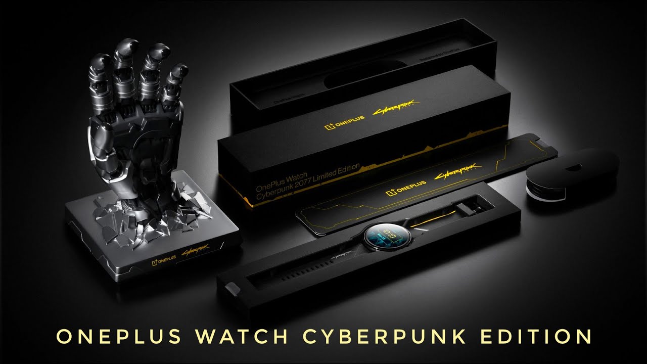OnePlus Watch Cyberpunk 2077 Limited Edition Looks COOL!!! - Cyberpunk ...