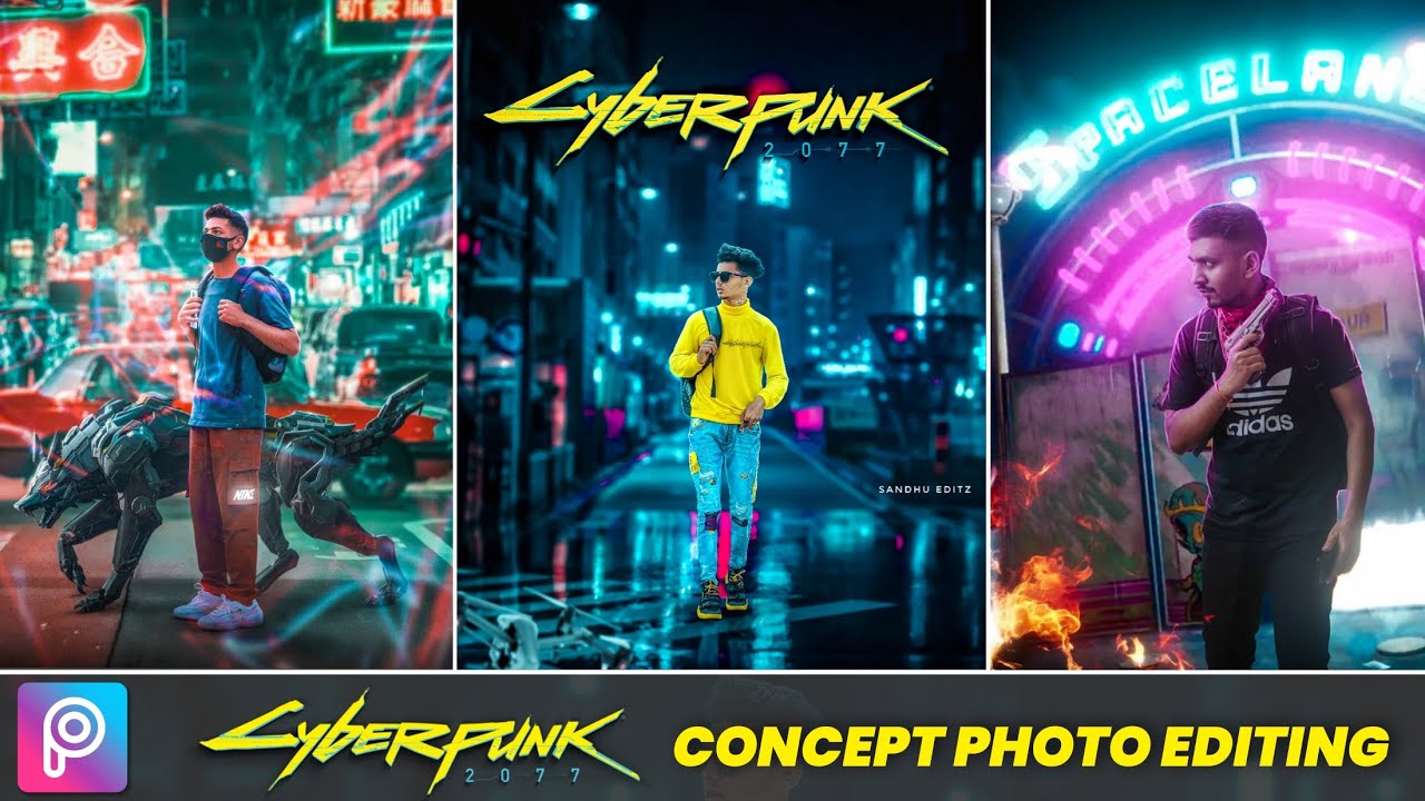 Picsart cyberpunk photo editing | cyberpunk 2077 photo editing ...